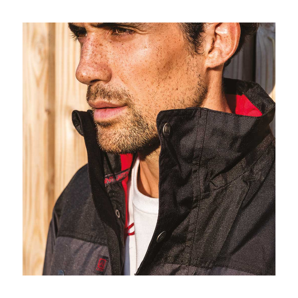 PARKA CHUCK CINZA / PRETO - Lafont - vetsecurite.com