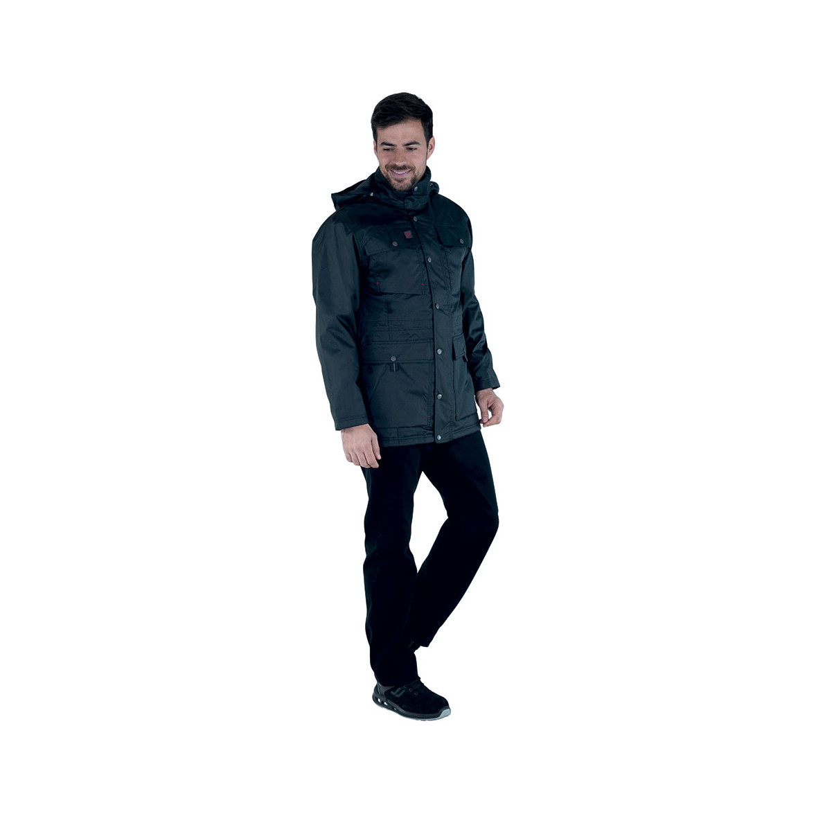PARKA CHUCK NOIR de la marque Lafont - vetsecurite.com
