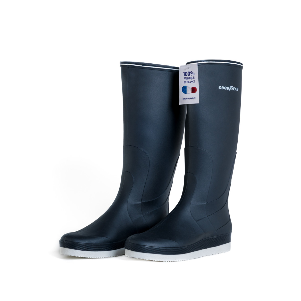 Botas Azul Marino PVC náutica deportiva 100% reciclable - GoodYear
