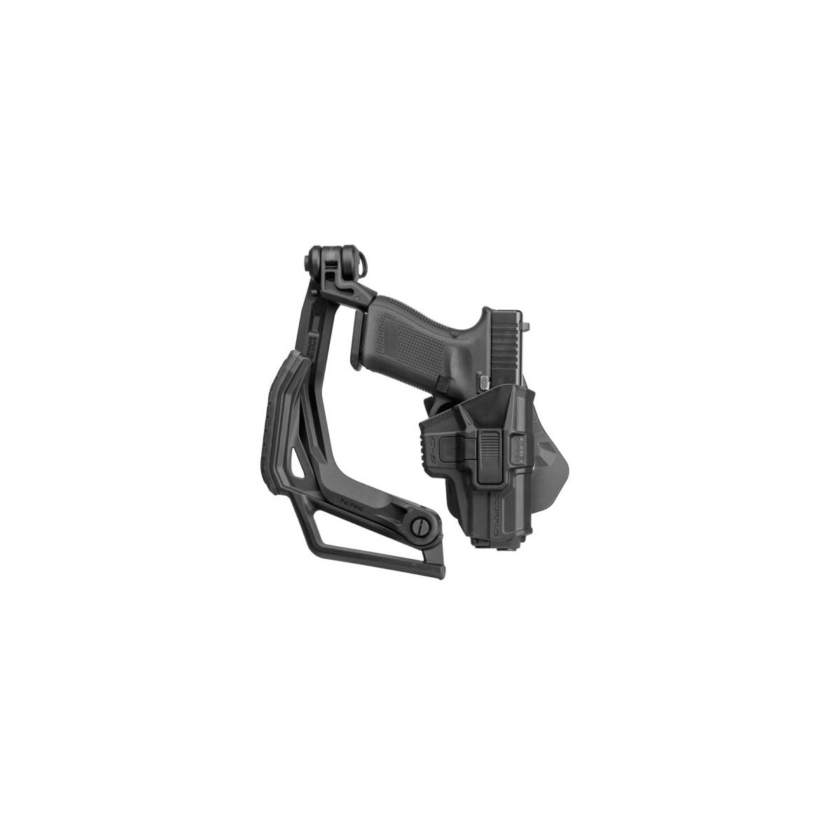 COBRA FOLDING TACTICAL STOCK FOR GLOCK PISTOLS - FAB