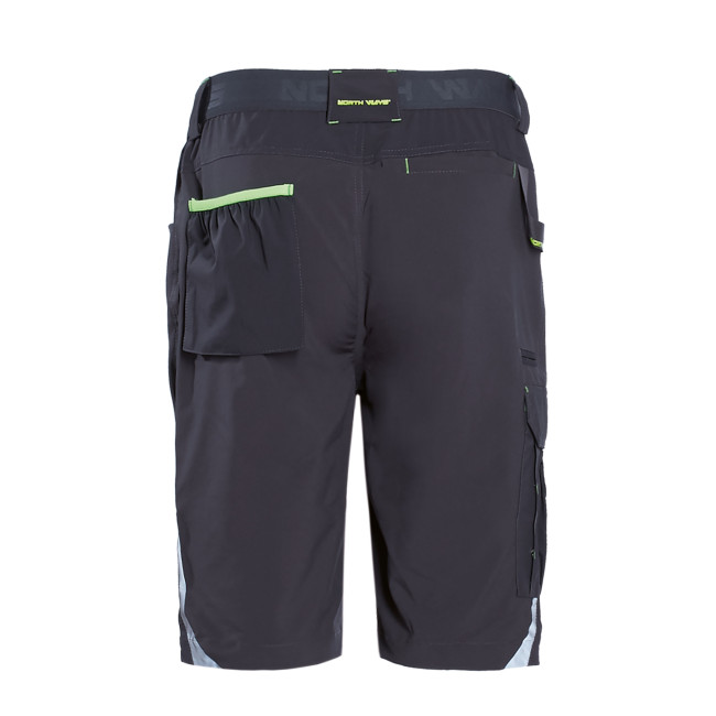 HORN WORK BERMUDA SHORTS GRAY / GREEN - Nine Worths by North Ways