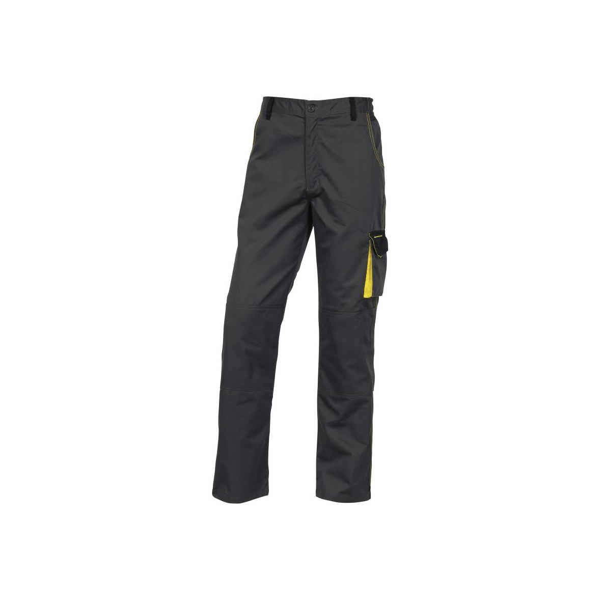 D-MACH gray/yellow work pants - Delta Plus