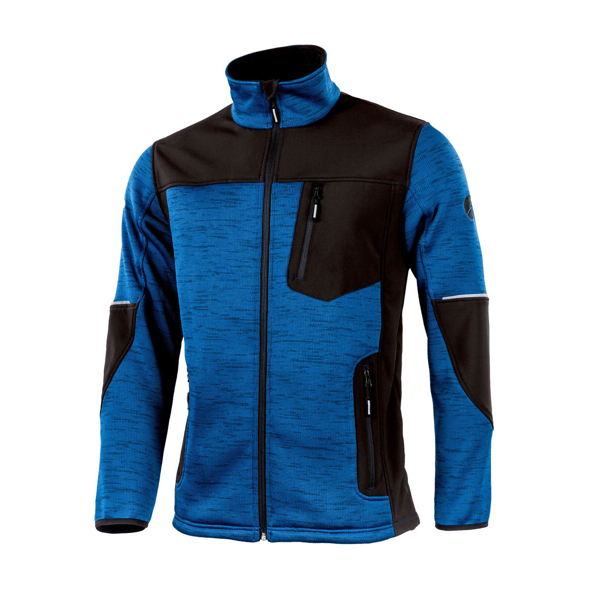 Maxwell Blue/Black Softshell Jacket - Albatros
