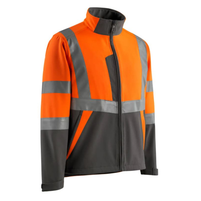 Veste softshell KIAMA HV Orange/Anthracite - Mascot