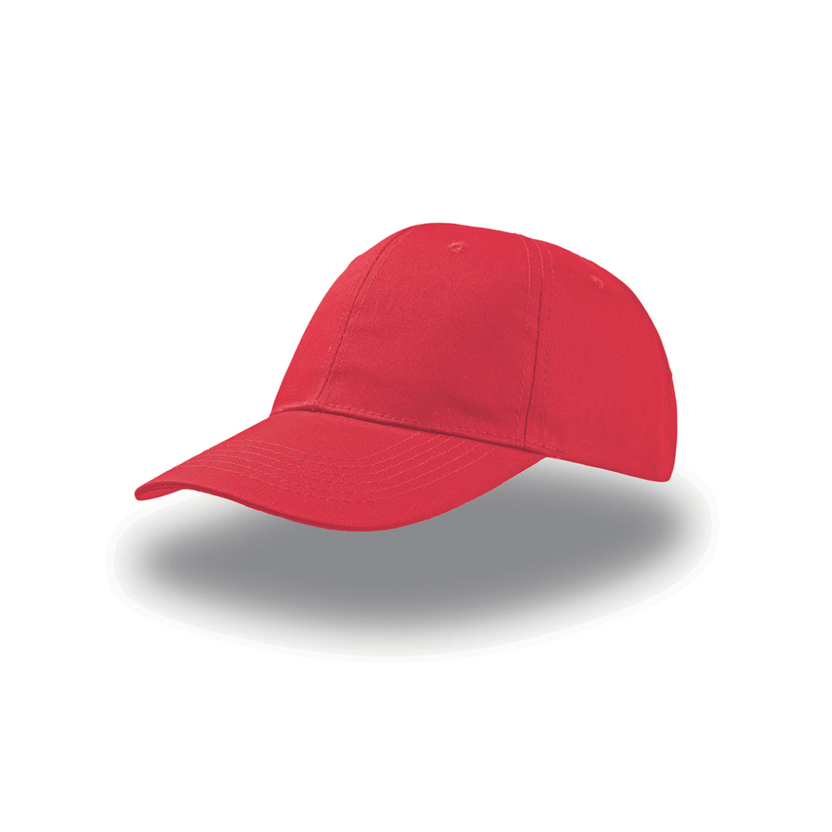 6-Panel Cap Red - Atlantis - VETSECURITE.COM