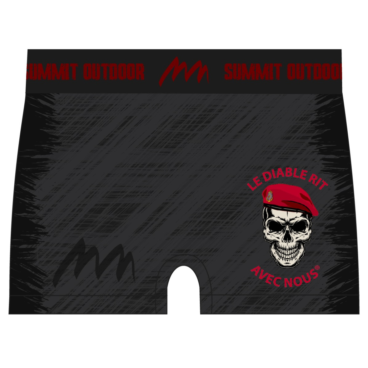 Boxer sublimado da marca O diabo ri connosco