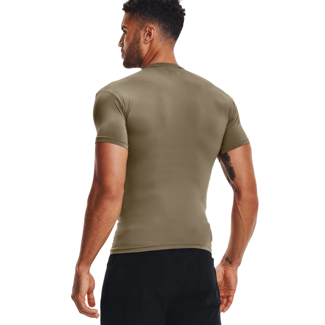 T-shirt TAC HG COMP Homem Tan - Under Armour