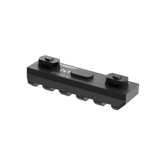 M-Lok 5 Slot Rail Black - Clawgear