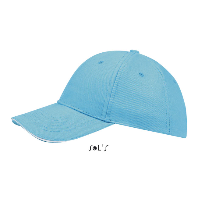 Gorra buffalo turquesa/blanca - Sol's - vetsecurite.com