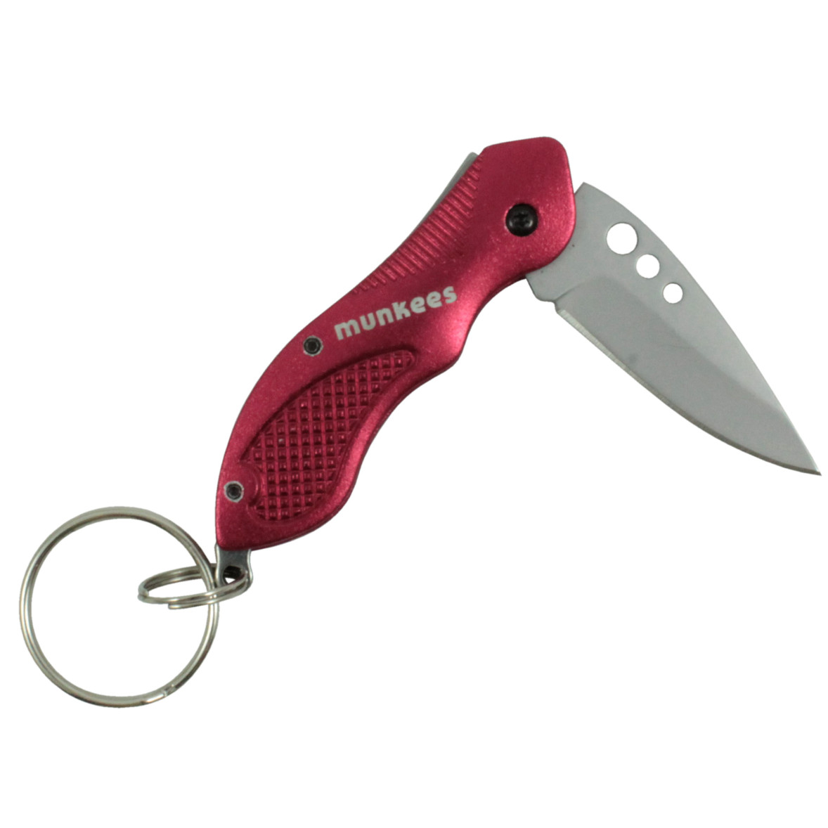 Petit couteau pliant blocage de sécurité Rouge - Munkees