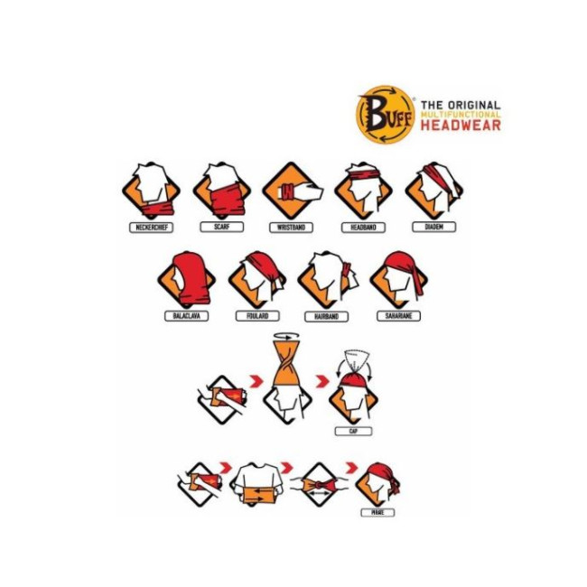Chef Kitchen Neck Gaiter Solid Black - Buff