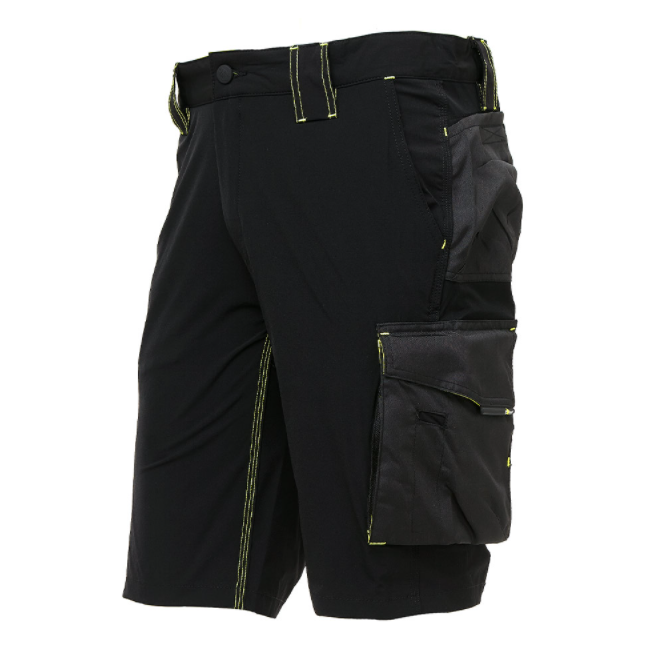 MERCURY Black Carbon Work Shorts - U Power