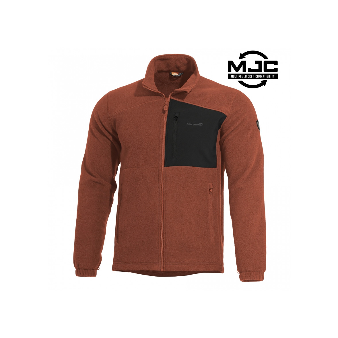 Pull molleton Athos 2.0 Orange de la marque Pentagon