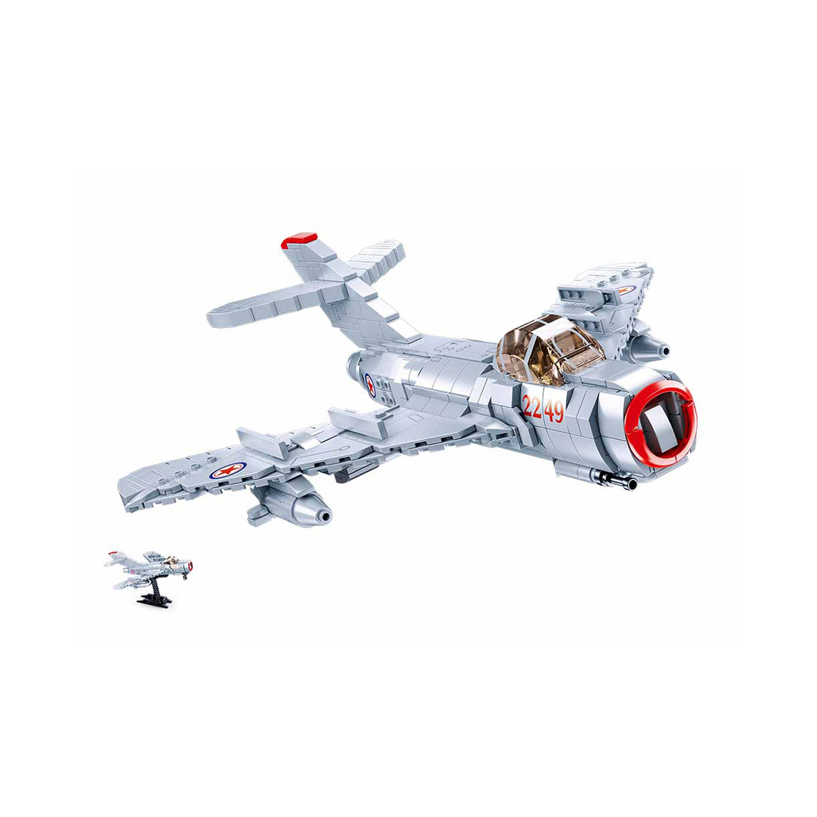 Old Russian Jet Fighter M38-B0983 - Sluban