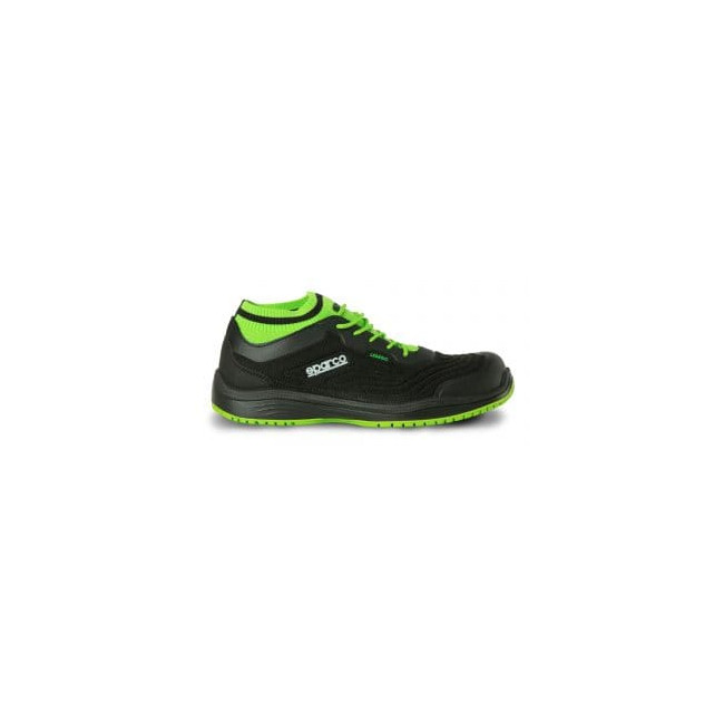 Botas de seguridad Legend S1P SRC ESD Negro y verde - Sparco