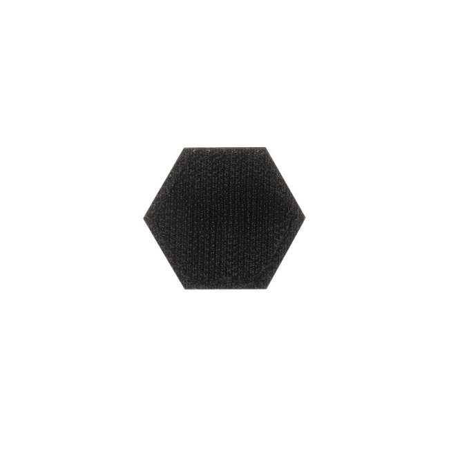 Patch hexagonal bouclier templier noir - JTG - Vetsecurite.com
