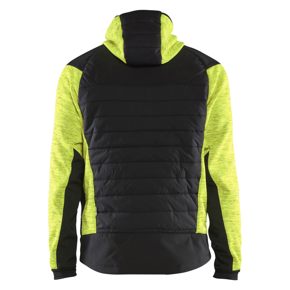 The Fluorescent Yellow/Black Hybrid Jacket - Blaklader