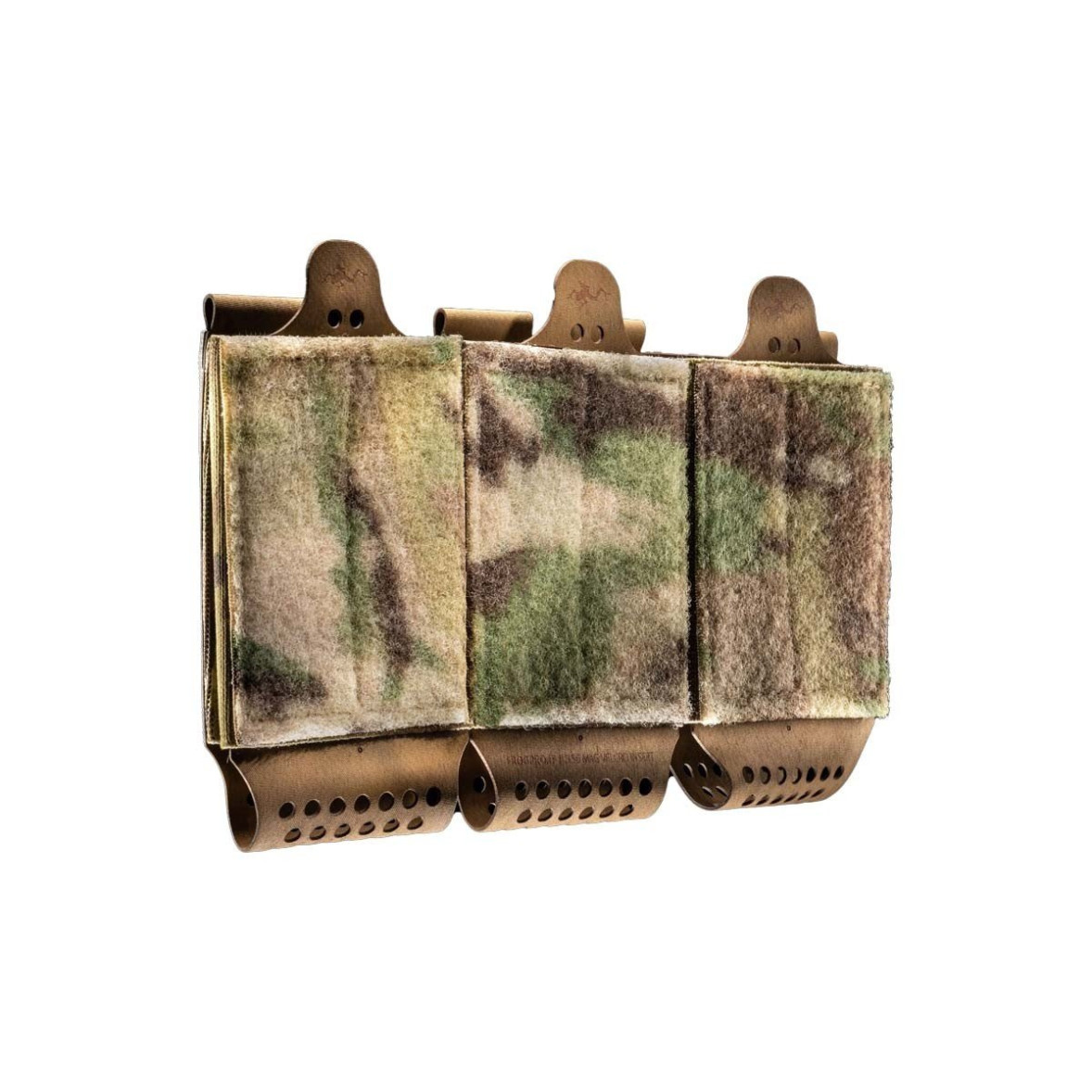 Encaixe de velcro para 3 carregadores 5.56 Mag multicam - FrogPro