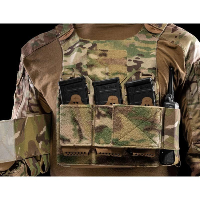 Velcro insert 3 magazines 5.56 Mag multicam - FrogPro