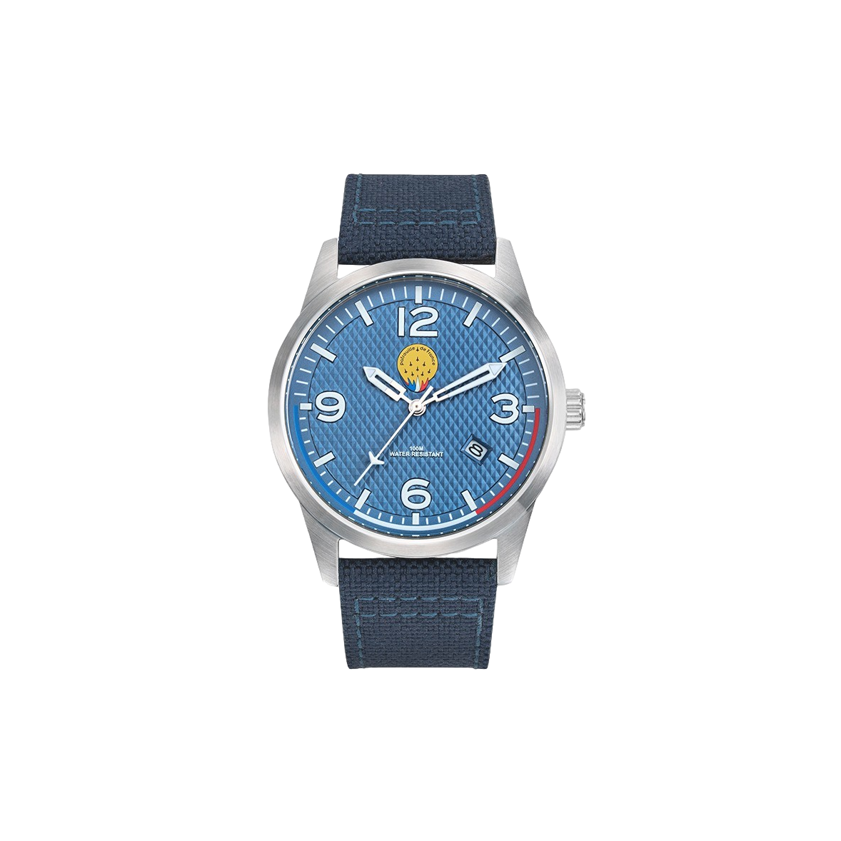 Athos Airshow Watch with Blue Woven Strap - Patrouille de France