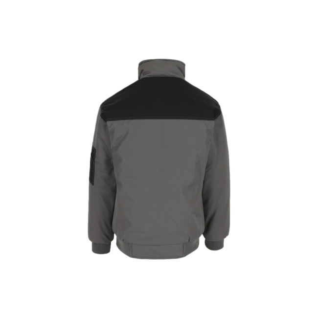 Typhon grey/black multi-pocket work jacket - Herock