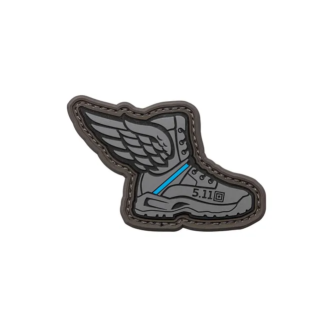 Limited Edition PVC Patch Winged Boots Blue-Gray - 5.11 Tactical