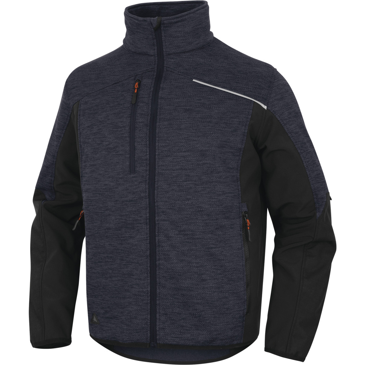 Navy/black Nagoya 2 zipped fleece jacket - Delta Plus
