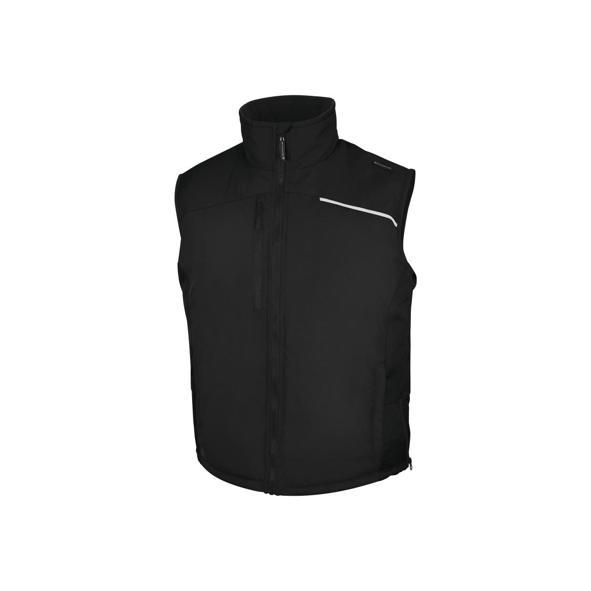 Fidji3 Black Vest by Delta Plus - vetsecurite.com