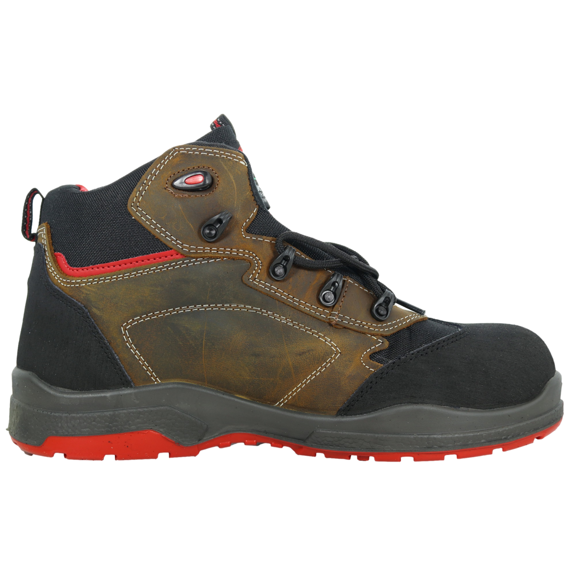 Zapatos de seguridad Flamingo S3 Marrón/Negro - Bicap