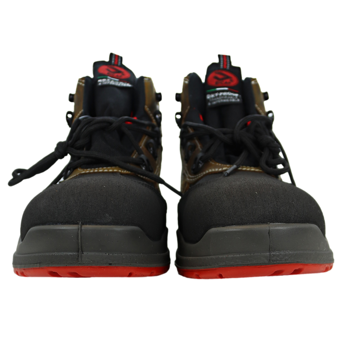 Zapatos de seguridad Flamingo S3 Marrón/Negro - Bicap