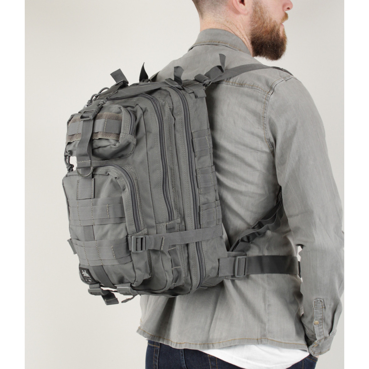 Sniper Backpack 35L Gray - Patrol - Vetsecurite.com