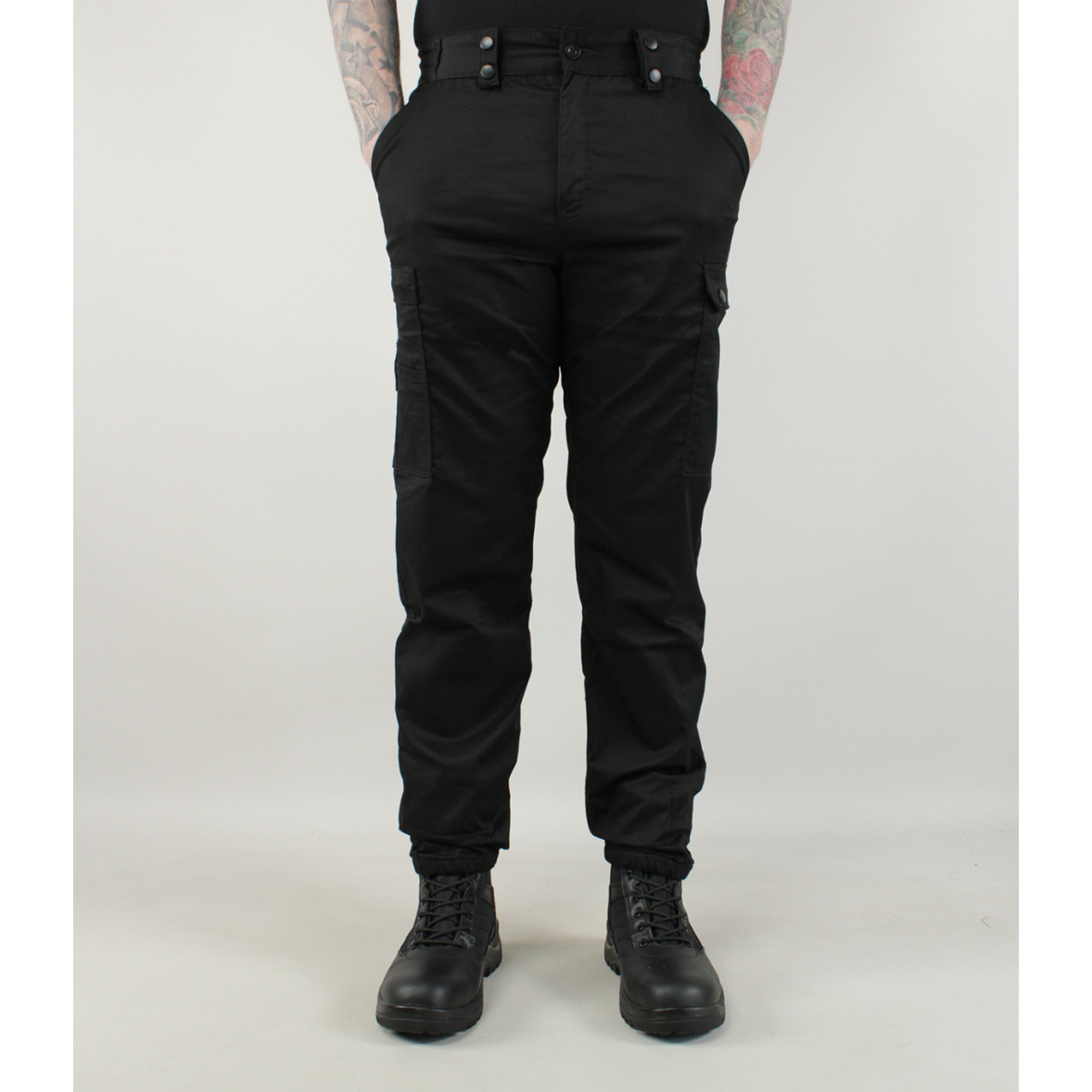 SIERRA Black Security Pants with Elastane - Force Series