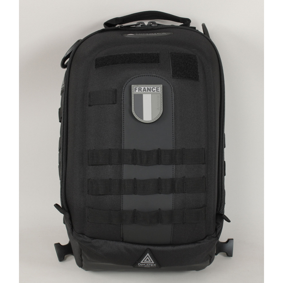 Mochila de intervención 30 L Dimatex negra. Anillas para llevar en ...