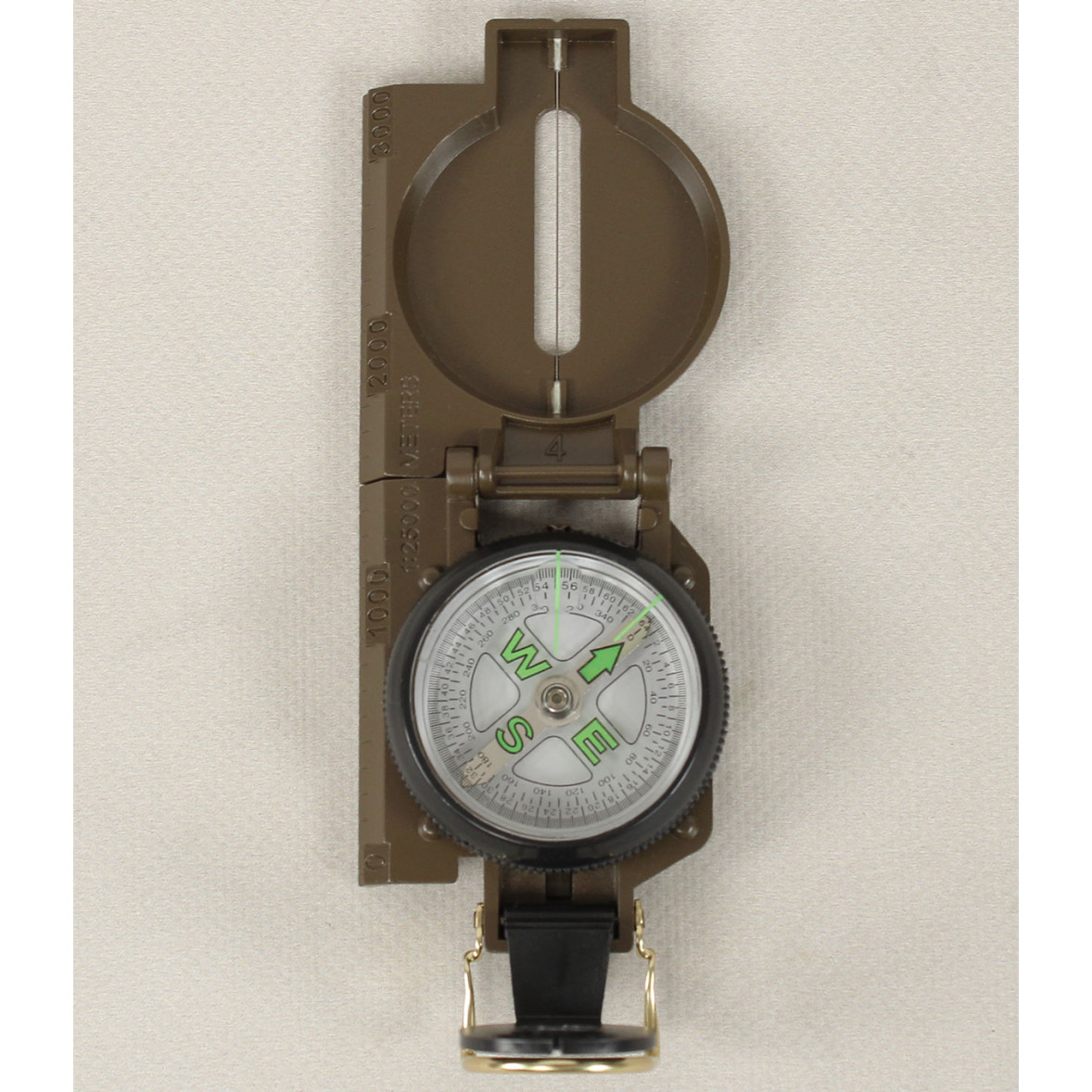 Boussole militaire - Vert Olive - Highlander